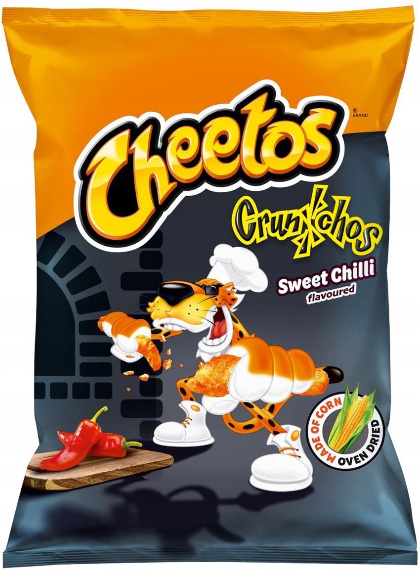 Cheetos Crunchos Sweet Chilli 165g - Ceny i opinie - Ceneo.pl