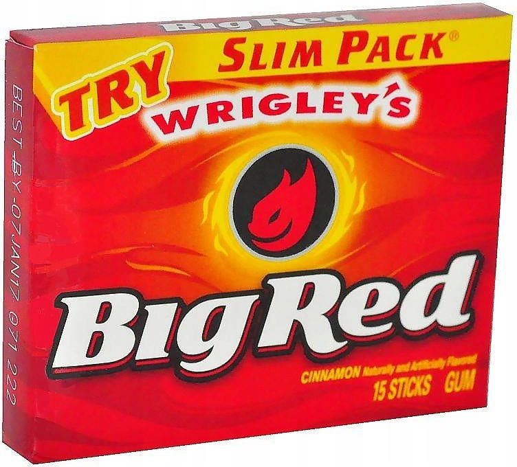 Guma do żucia cynamonowa Big Red 45 szt. z Usa - Ceny i opinie - Ceneo.pl