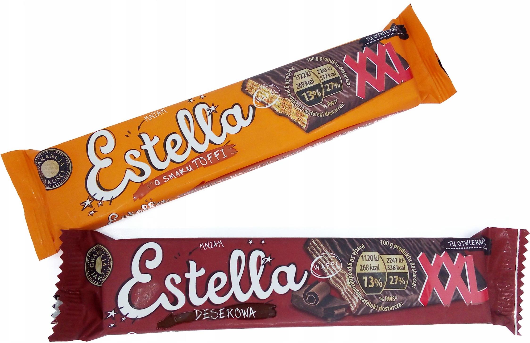 Estella 50G wafel Toffi/Deser - Ceny i opinie - Ceneo.pl