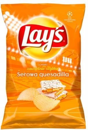 Chipsy Lays Karbowane Serowa Quesadilla 130G - Ceny i opinie - Ceneo.pl