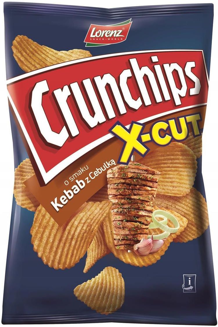 Crunchips X-Cut Kebab 140g - Ceny i opinie - Ceneo.pl