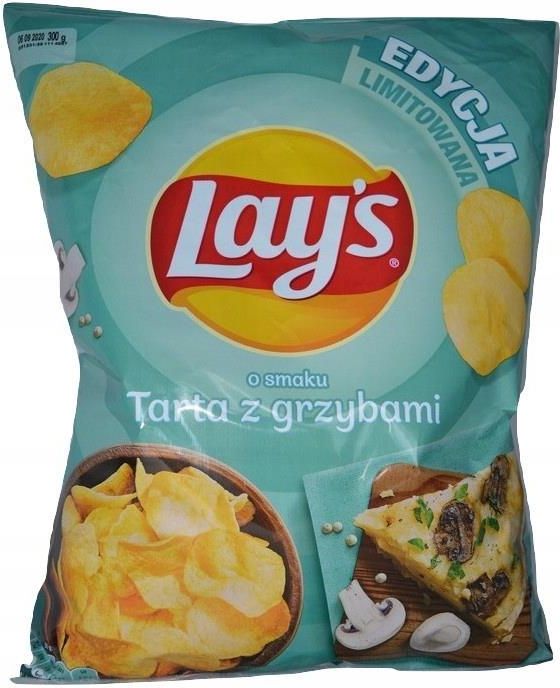 Lays Chipsy Tarta Z Grzybami XXL 300g - Ceny i opinie - Ceneo.pl