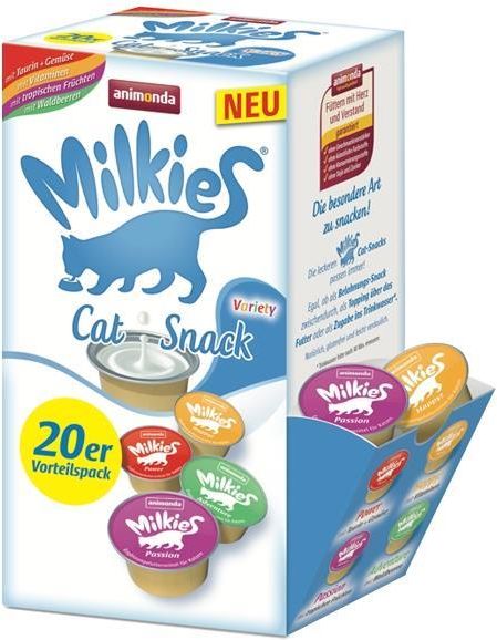 Animonda Milkies Variety Mleko dla kota 20x15g - Ceny i opinie - Ceneo.pl