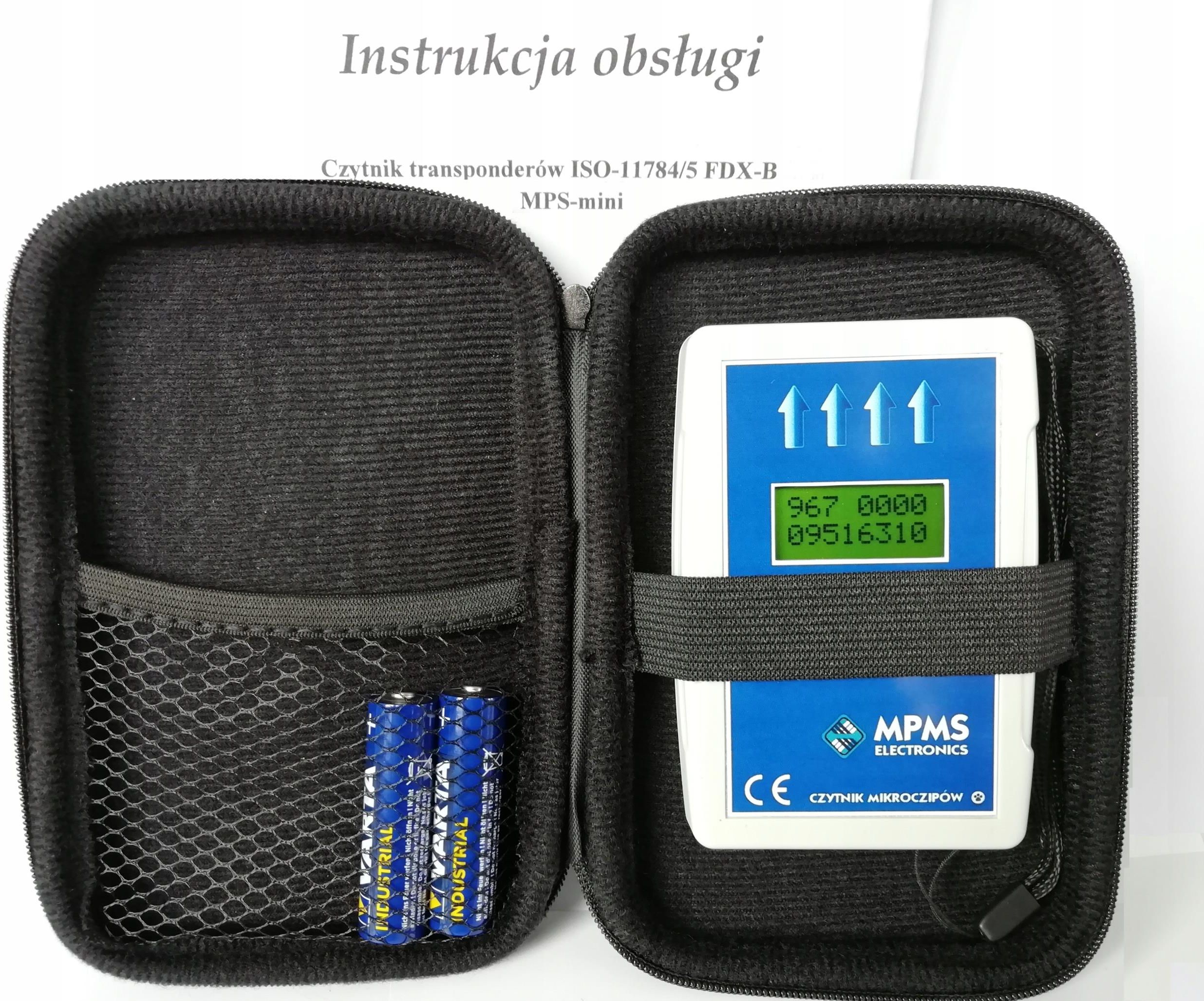 Czytnik mikroczipów ISO-11784/5 Fdx-b MPS-mini - Ceny i opinie - Ceneo.pl