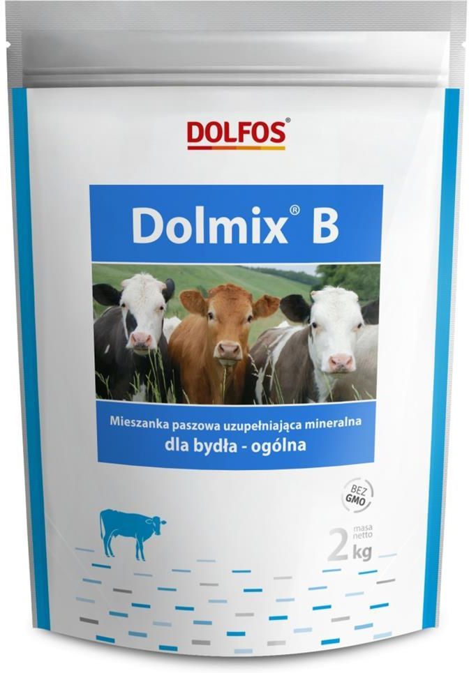 Dolfos Dolmix B minerały dla bydła 2kg - ceny i opinie - Ceneo.pl