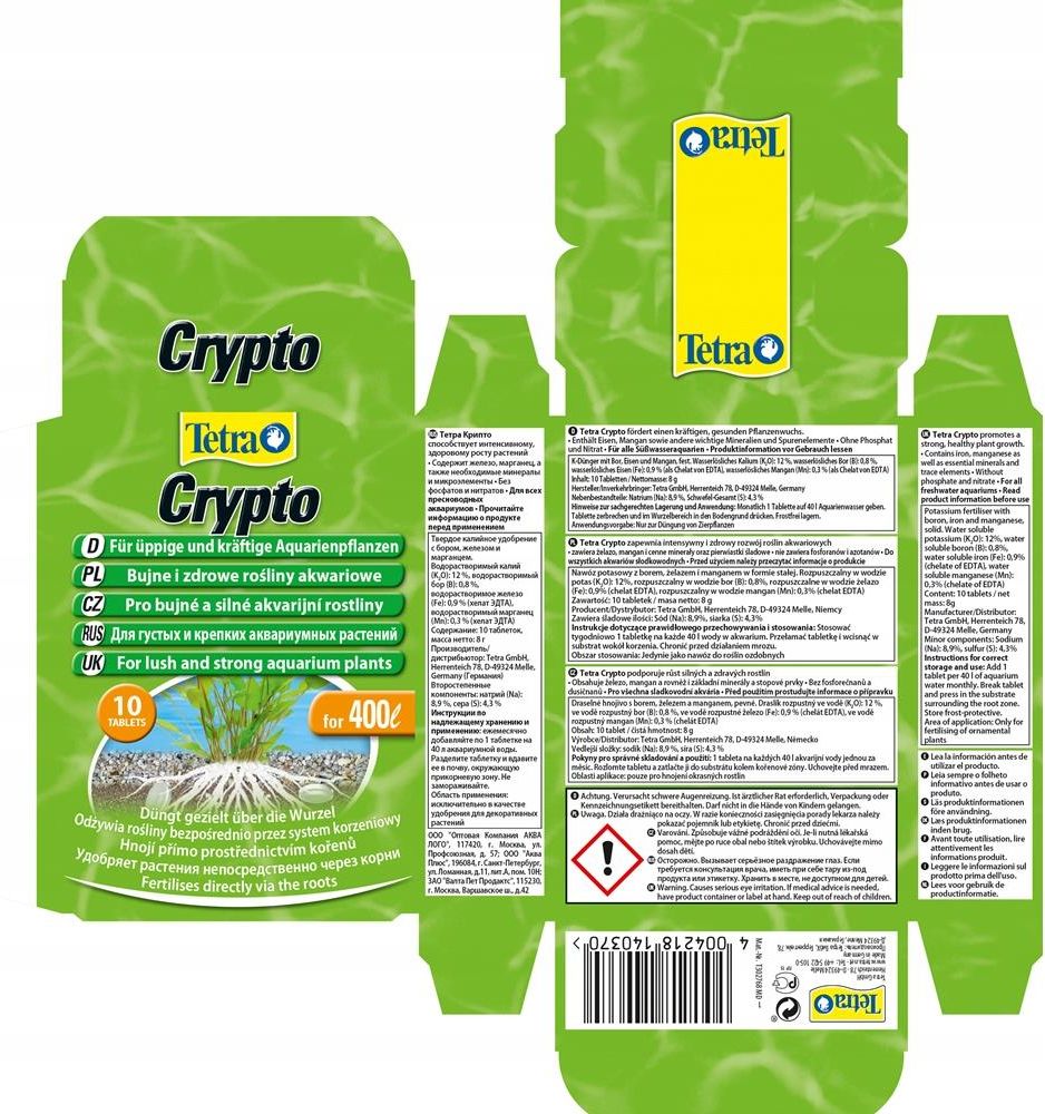 Tetra Crypto 30 tab. nawóz dla roślin pod korzenie - Ceny i opinie ...