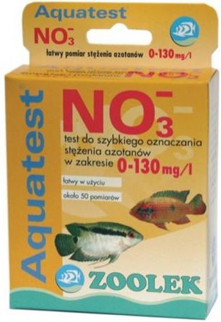 Zoolek Aquatest NO3 - test na Azotany AkwaMarkt - Ceny i opinie - Ceneo.pl