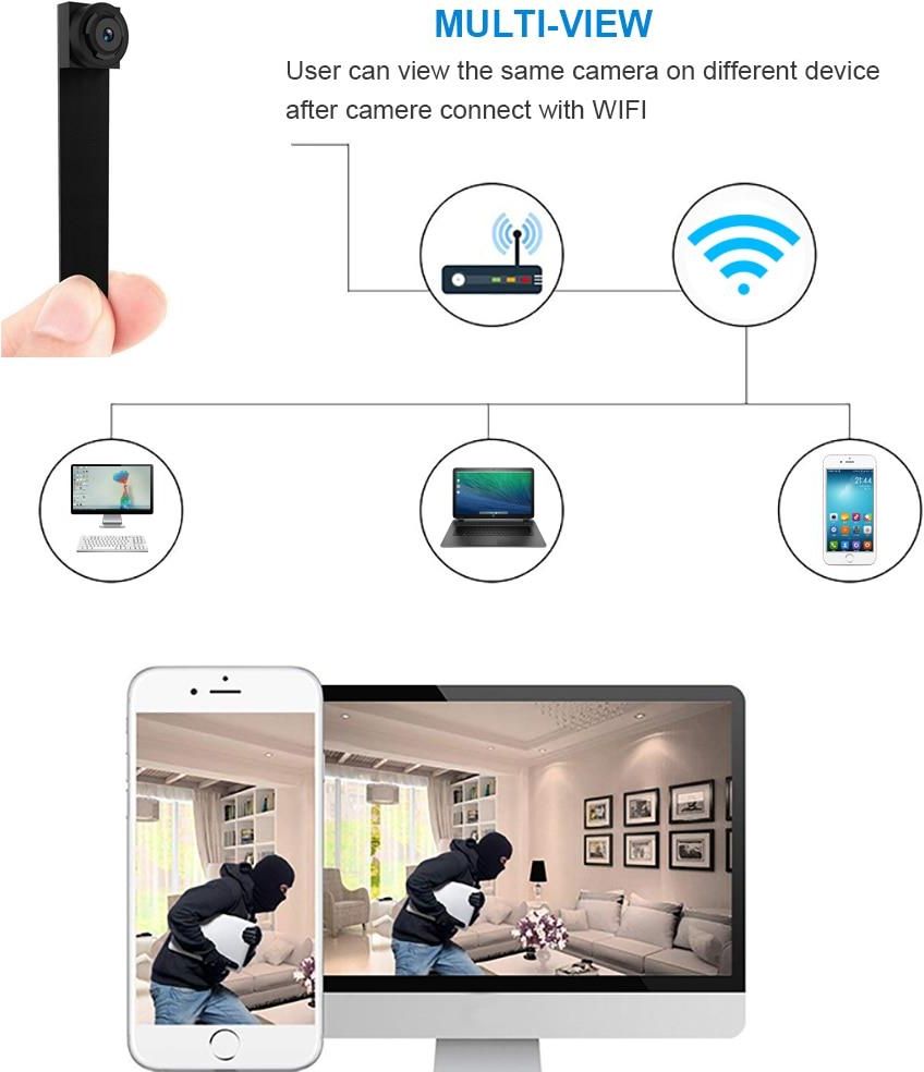 AliExpress 1080P Mini kamera Wifi kamera P2P pilot HD mikro kamera wi ...