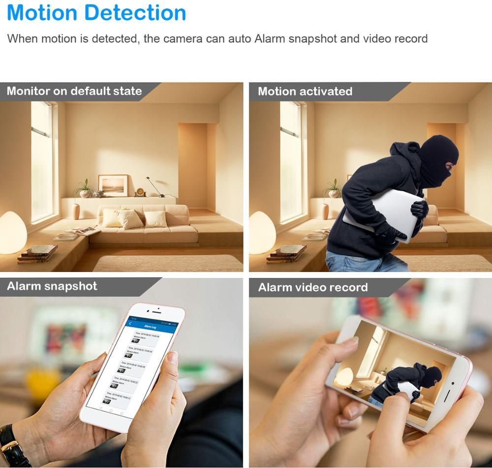AliExpress 1080P Mini kamera Wifi kamera P2P pilot HD mikro kamera wi ...