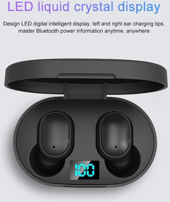 Słuchawki AliExpress A6S TWS słuchawki douszne Bluetooth 5.0 słuchawki Stereo bezprzewodowy ...