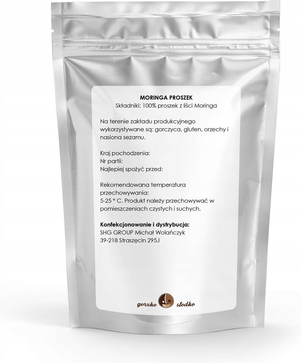 Herbata Moringa proszek sproszkowany liść moringii 1kg - Ceny i opinie ...
