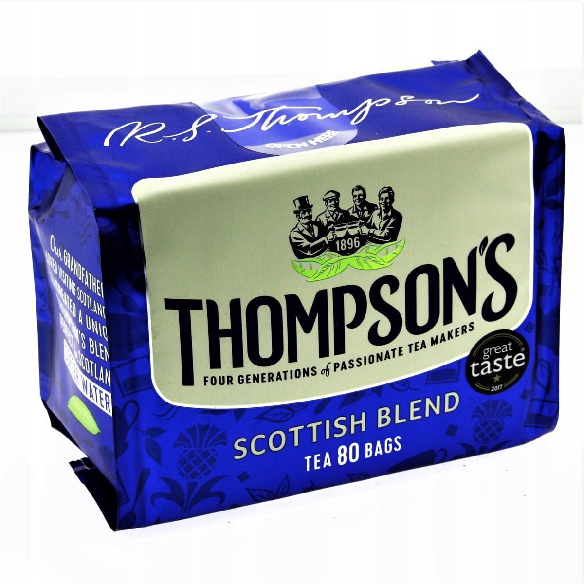 Herbata Herbata Thompson’s Scottish Blend 80szt (Irlandia) - Ceny i ...