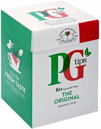 Herbata Herbata Pg Tips Orginal 80 Piramidek (Anglia) - Ceny i opinie - Ceneo.pl
