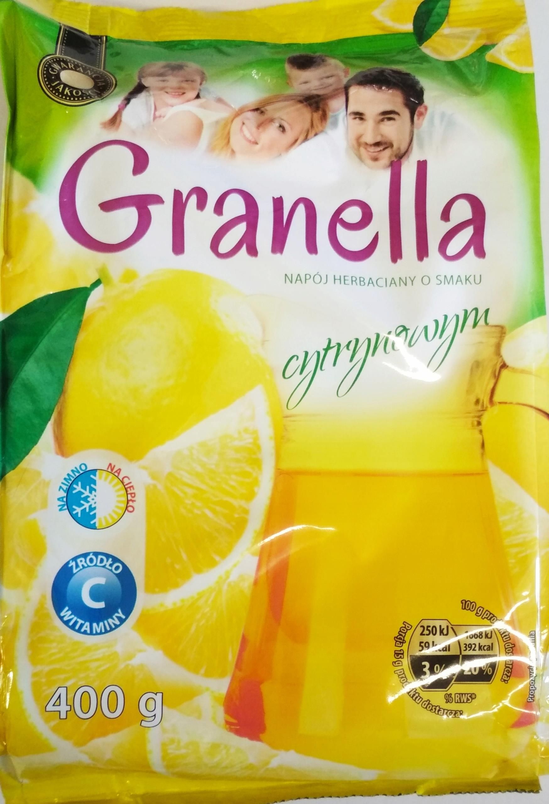 Herbata Granella napój herbaciany Cytrynowy z wit C - Ceny i opinie ...