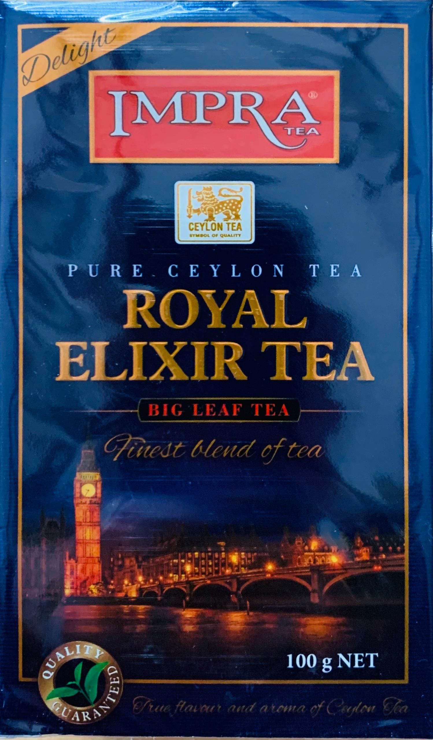 Herbata Herbata Impra Royal Elixir Tea 100G Liściasta - Ceny i opinie ...