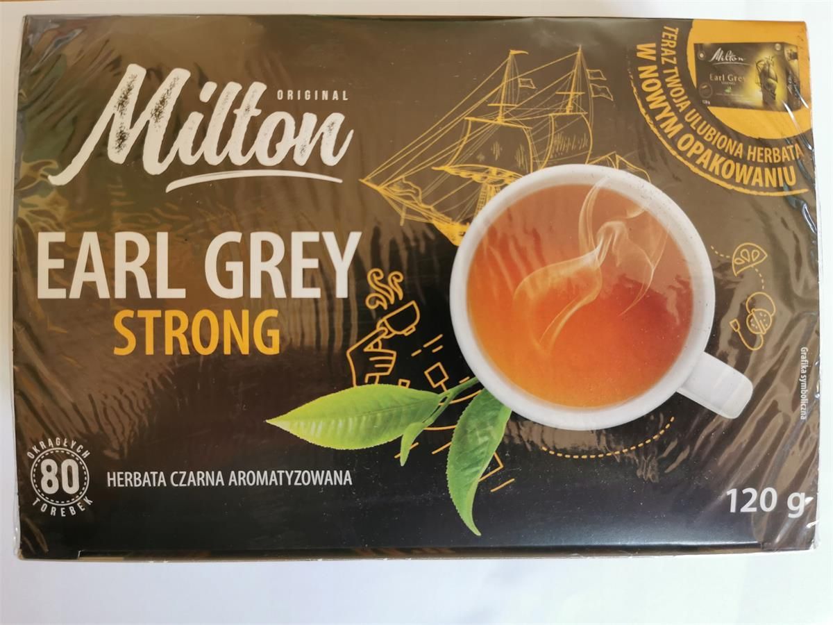 Herbata Herbata Ekspresowa Milton Earl Grey Strong 80tb - Ceny i opinie ...