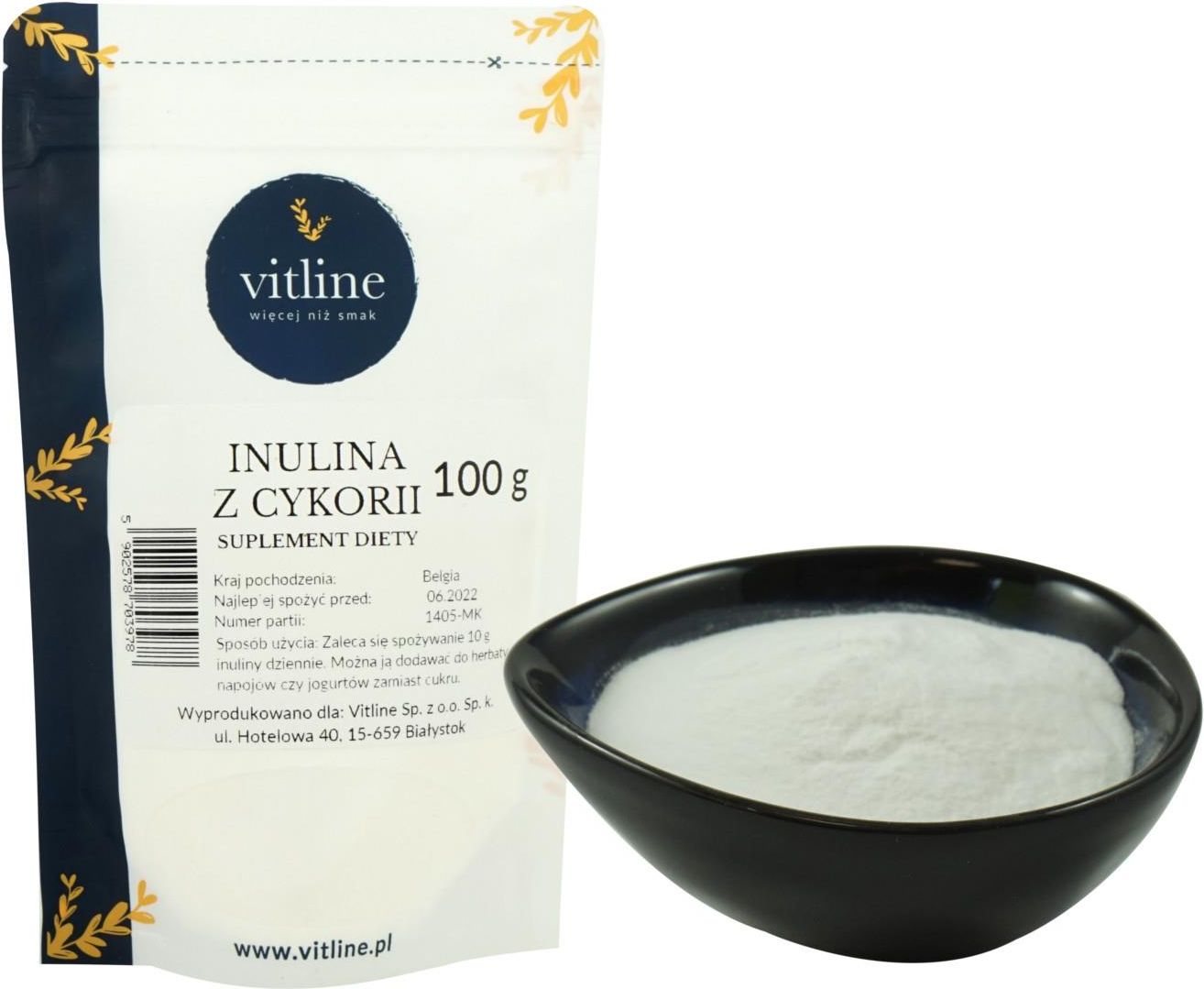 Inulina Z Cykorii 100G - Naturalna Jakość - Ceny i opinie - Ceneo.pl