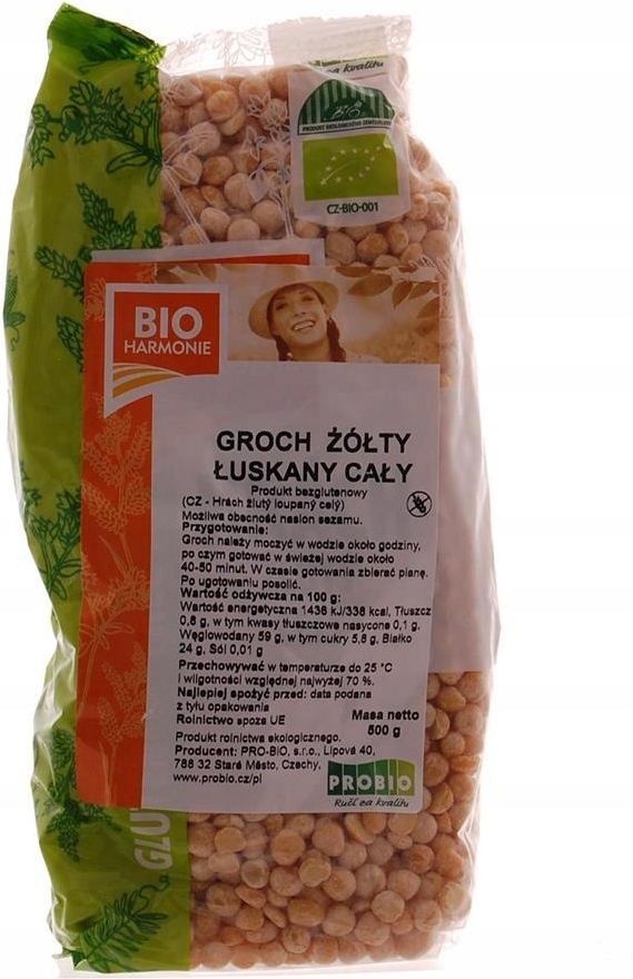 Groch Żółty Łuskany Cały Bezglutenowy 500g - Ceny i opinie - Ceneo.pl
