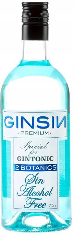 Ginsin 0% Gin bezalkoholowy 0.7l Ziołowy - Ceny i opinie - Ceneo.pl