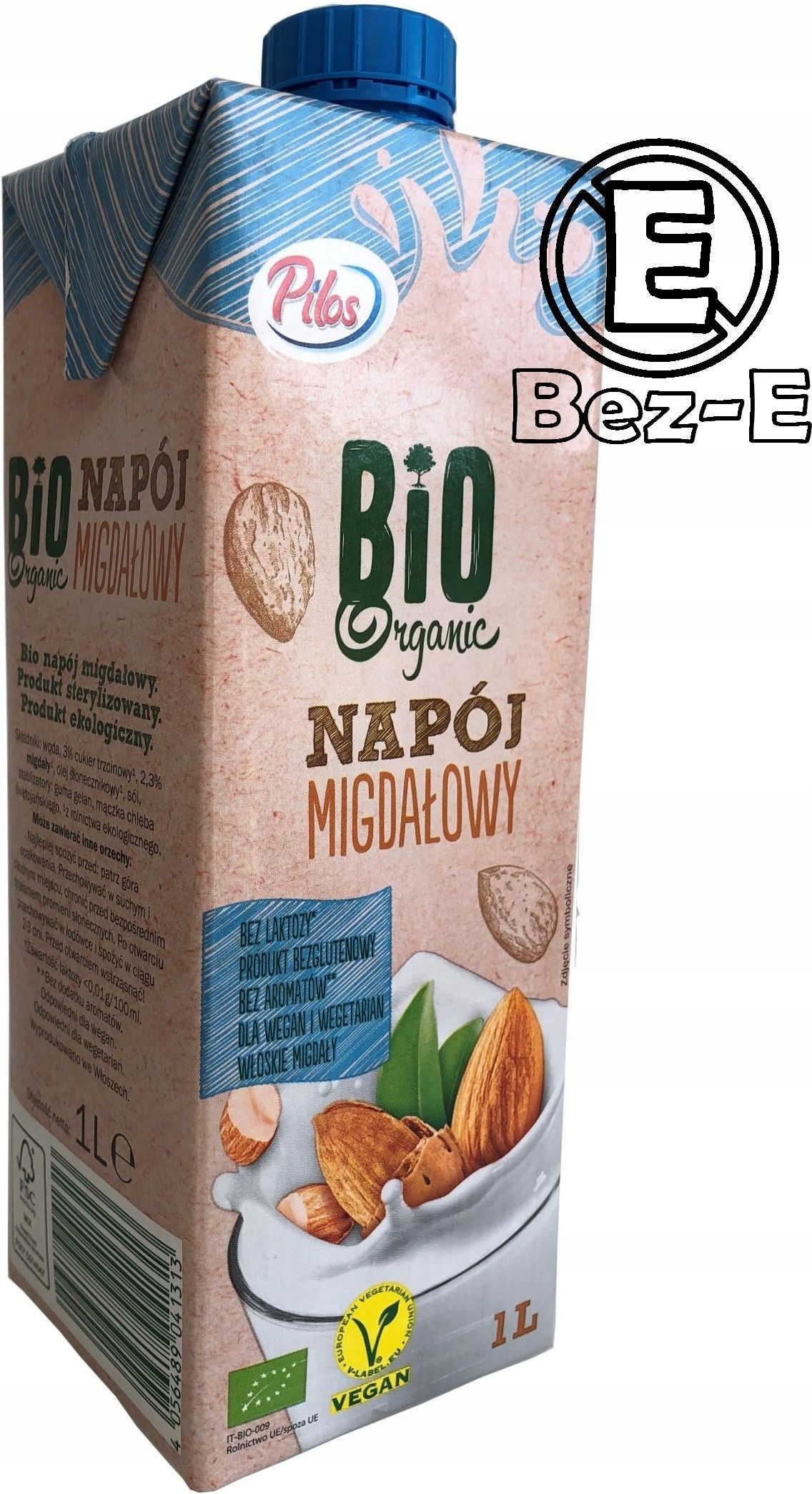 Napój Migdałowy Pilos Mleko roślinne 1l Bio - Ceny i opinie - Ceneo.pl