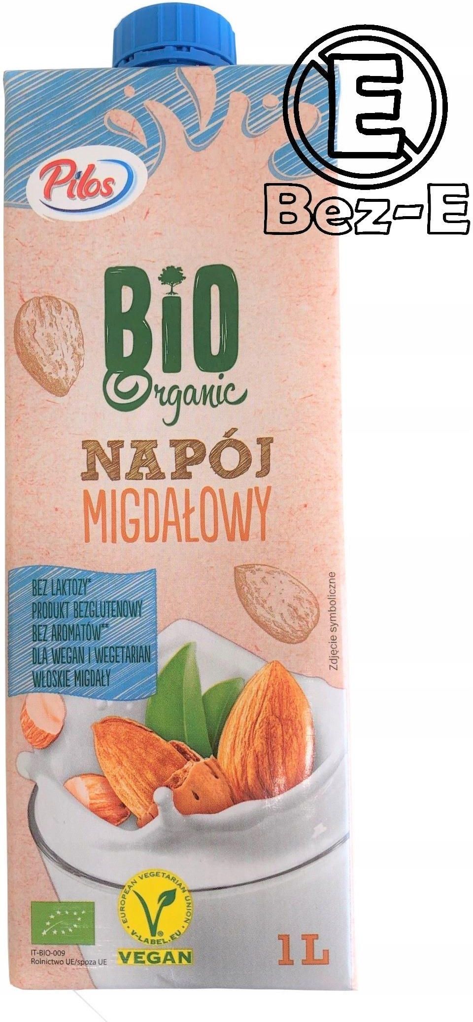 Napój Migdałowy Pilos Mleko roślinne 1l Bio - Ceny i opinie - Ceneo.pl