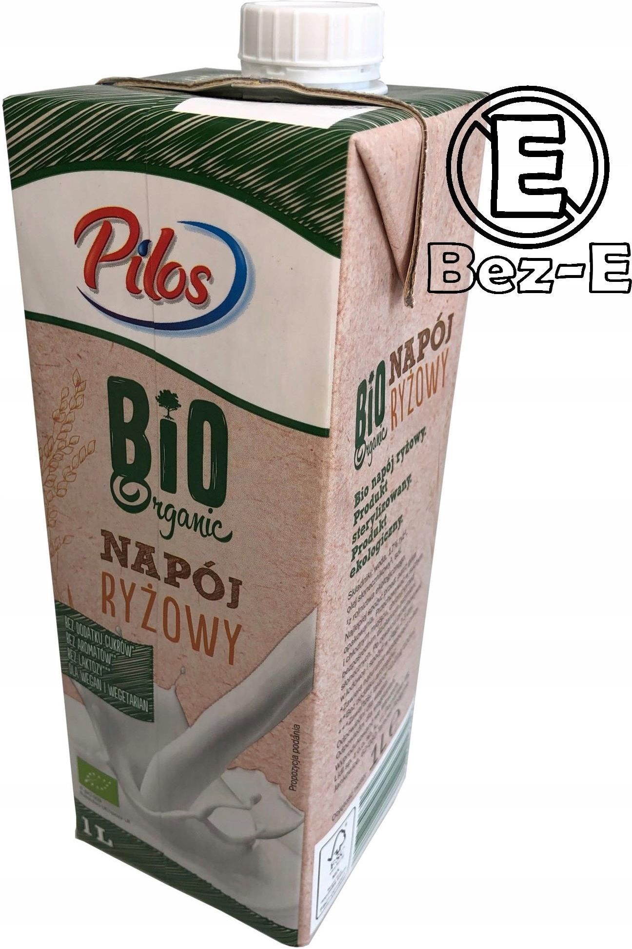 Napój Ryżowy Pilos Mleko roślinne 1l Bio Organic - Ceny i opinie - Ceneo.pl