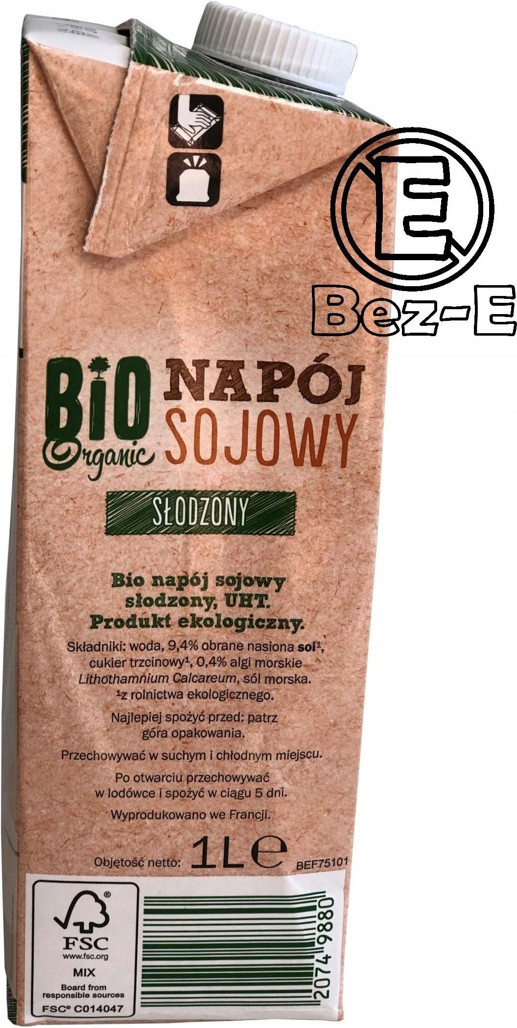 Mleko sojowe Pilos Vege napój sojowy 12 x 1L Bio - Ceny i opinie - Ceneo.pl