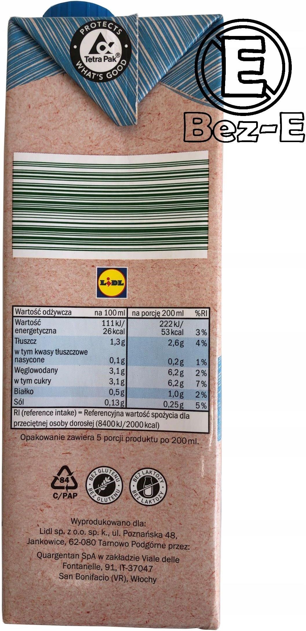 Napój Migdałowy Pilos Mleko roślinne 12x1l Bio - Ceny i opinie - Ceneo.pl