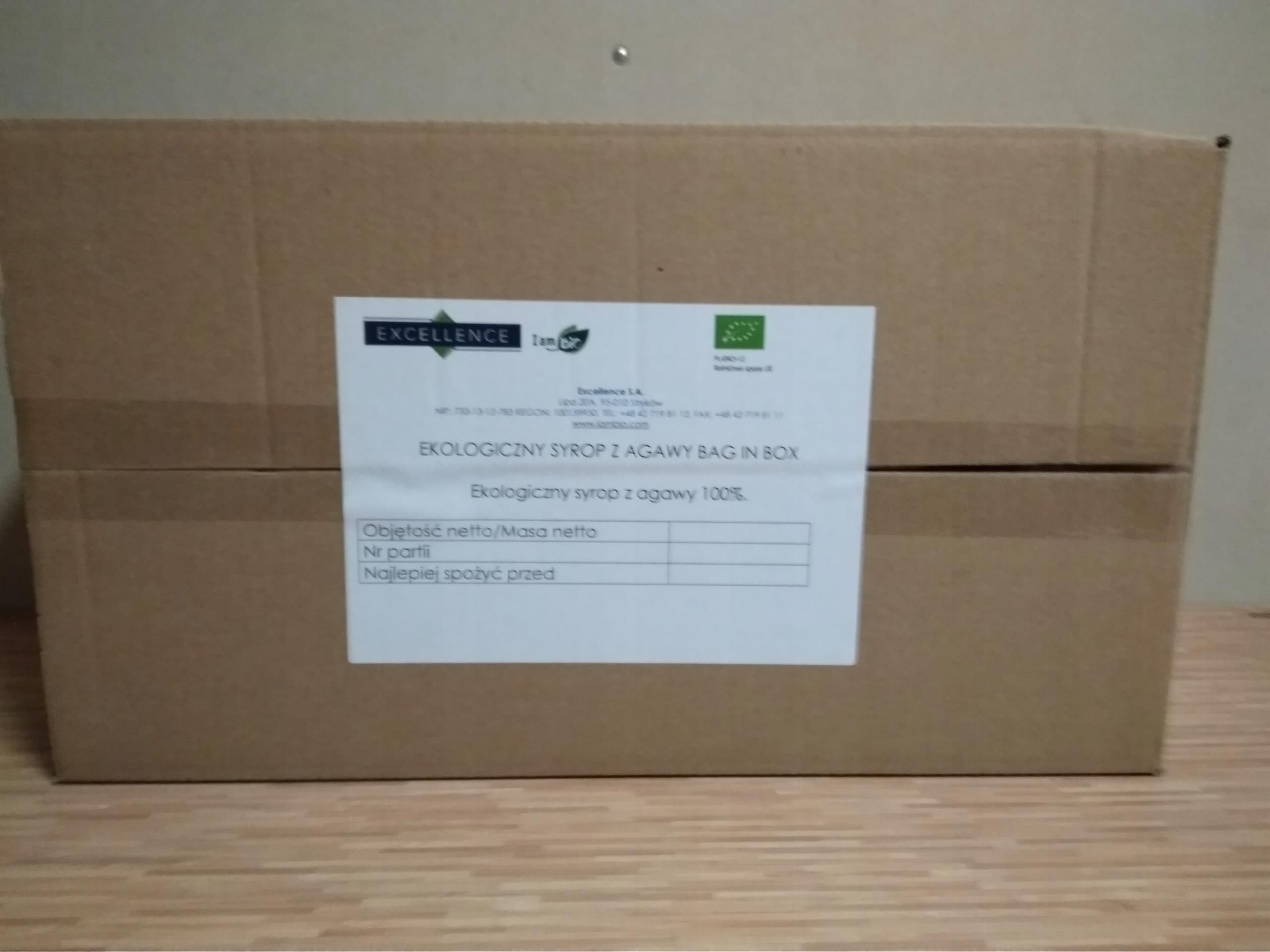 Syrop z Agawy Ekologiczny 5kg Bax-in-box - Ceny i opinie - Ceneo.pl