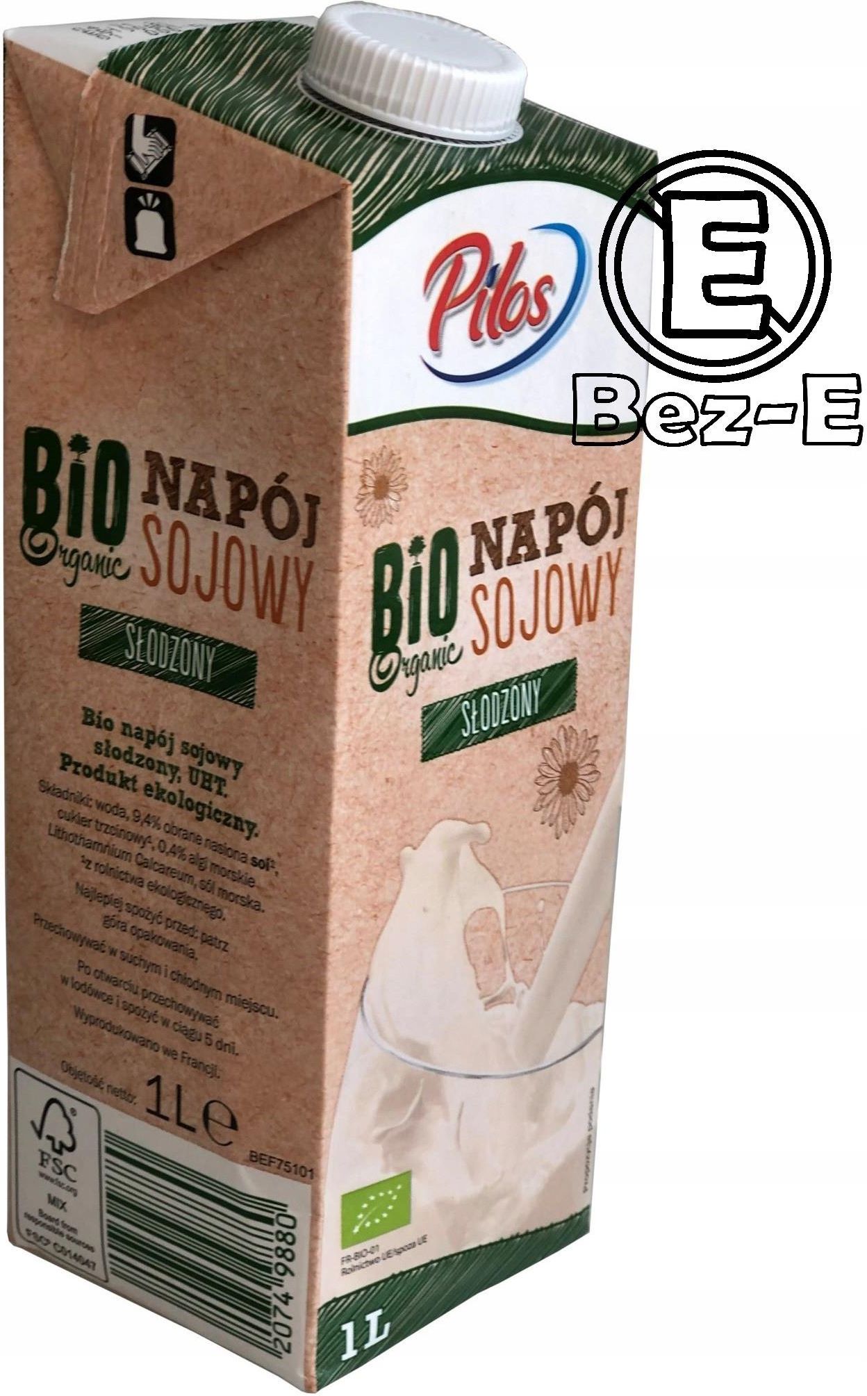 Napój roślinny Pilos Mleko roślinne sojowe 1l Bio - Ceny i opinie ...