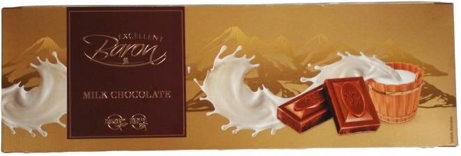 Baron Excellent czekolada mleczna 220 g - Ceny i opinie - Ceneo.pl