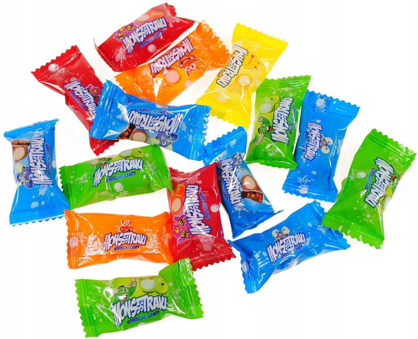 Cukierki Argo Monstraki owocowe musujące 90g - Ceny i opinie - Ceneo.pl