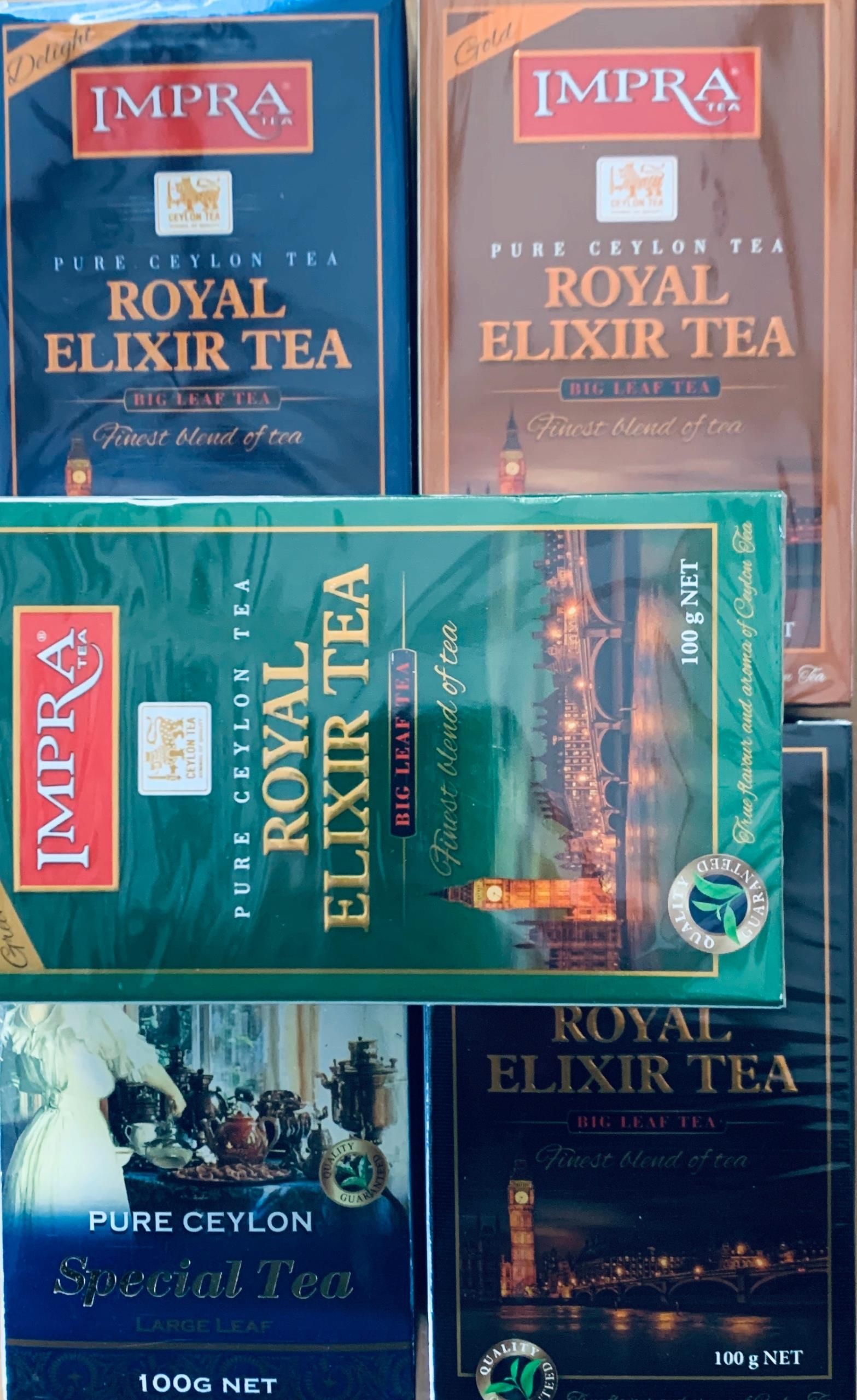Herbata Herbata Impra Royal Elixir Tea 100G Liściasta - Ceny i opinie ...