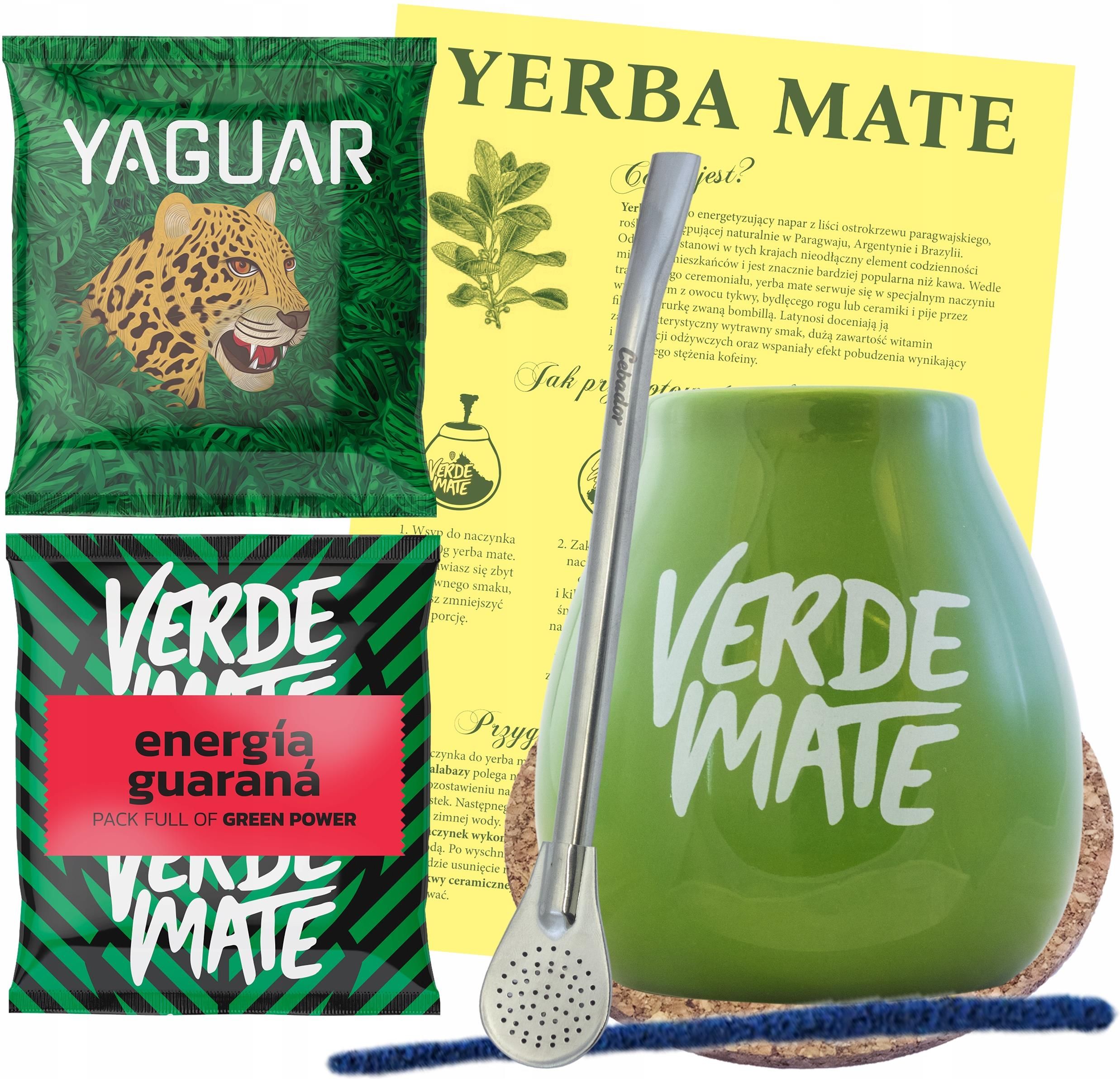 Zestaw Yerba Verde Mate Green Tykwa Bombilla 19cm - Ceny i opinie ...