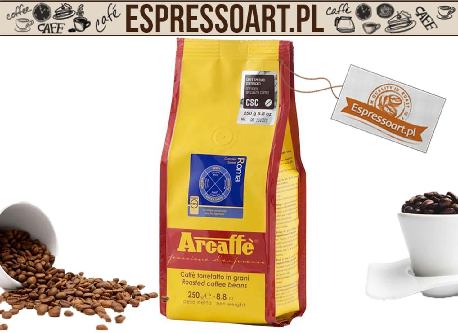 Kawa Arcaffe Roma Kawa prosto z palarni !!! 250 gr - Ceny i opinie - Ceneo.pl