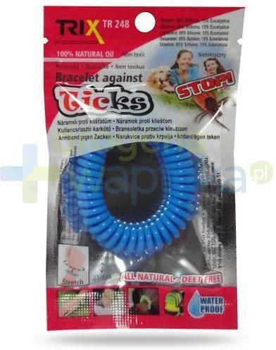 MEDCALM POLSKA TRIX STOP TICKS BRANSOLETKA PRZECIW KLESZCZOM 1 SZTUKA ...