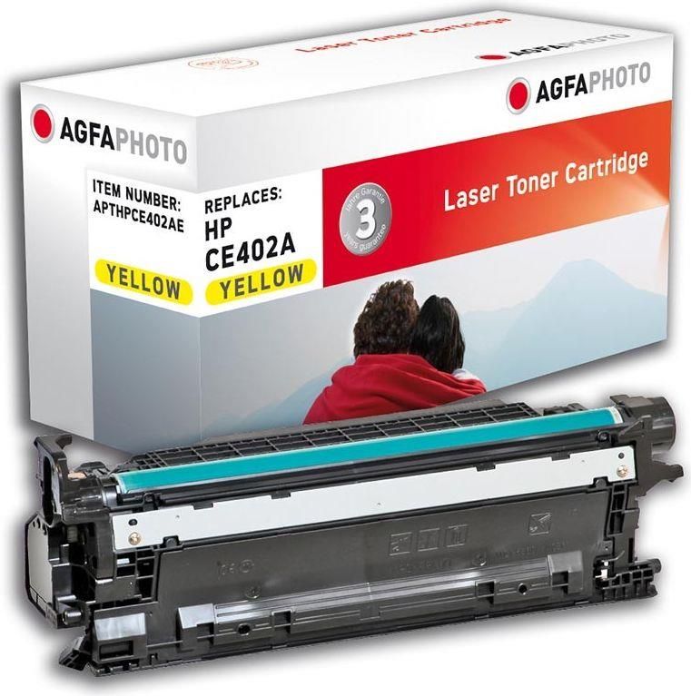AGFAPHOTO TONER APTHPCE402AE / CE402A (YELLOW) - Opinie i ceny na Ceneo.pl