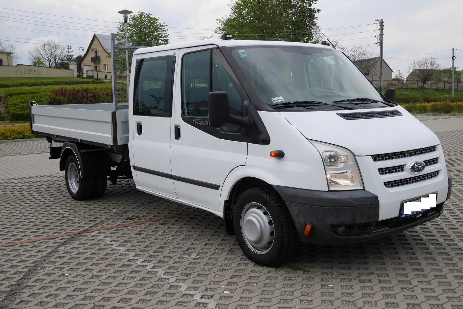 FORD TRANSIT DOKA 7 OSÓB, WYWROTKA - Opinie i ceny na Ceneo.pl