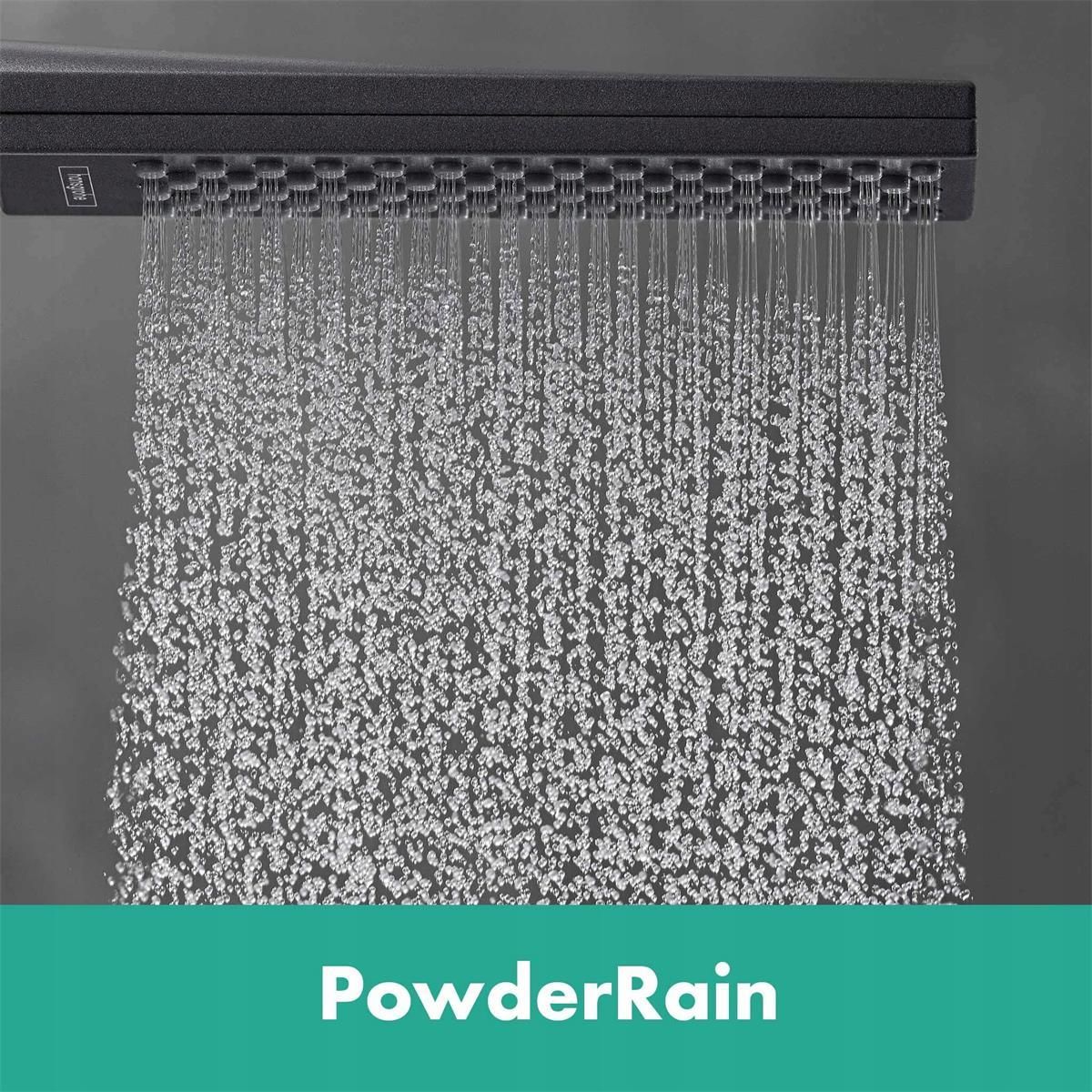 Słuchawka prysznicowa Hansgrohe Rainfinity Czarny Matowy (26867670GS ...
