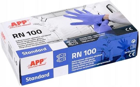RĘKAWICZKI NITRYLOWE RN 100 STANDARD APP L-100szt - Ceny i opinie ...