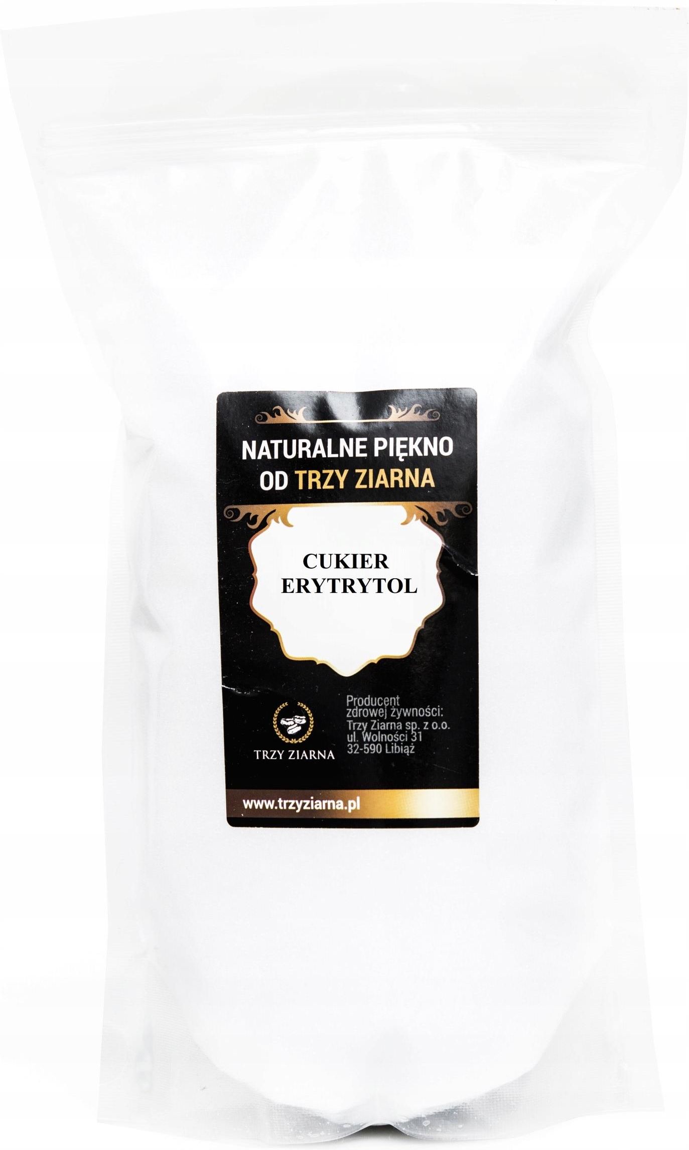 Erytrol 500g Erytrytol Niskokaloryczny Cukier 500g - Ceny i opinie ...