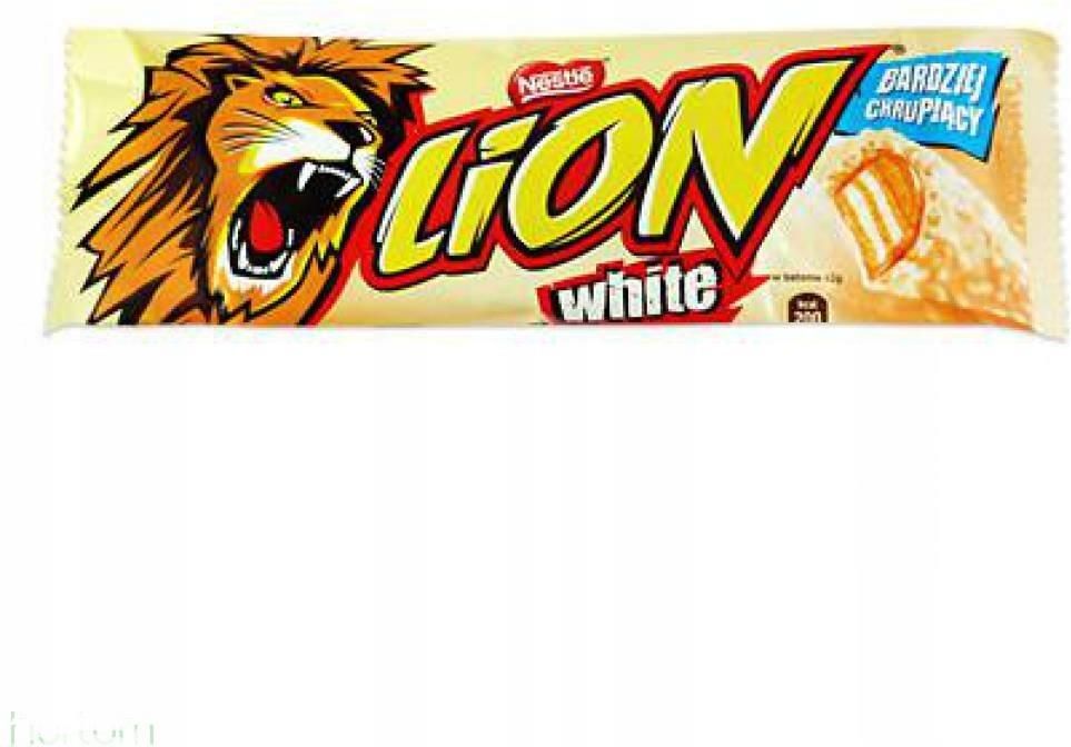 Baton karmel Lion White Bar 42g 40 szt 1 karton - Ceny i opinie - Ceneo.pl