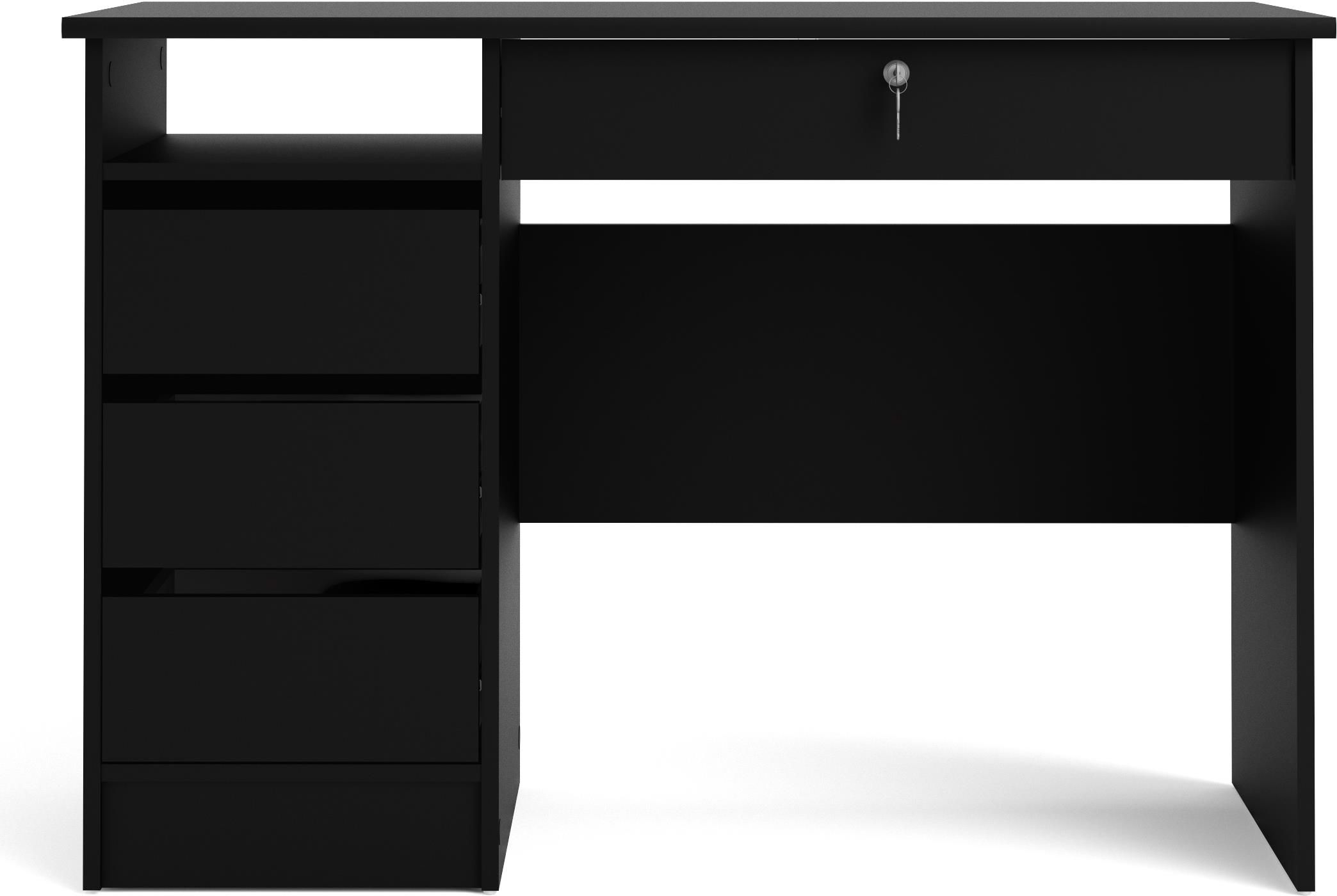 Tvilum Biurko Z Zamykaną Na Klucz Szufladą Function 4S Czarny - Opinie ...