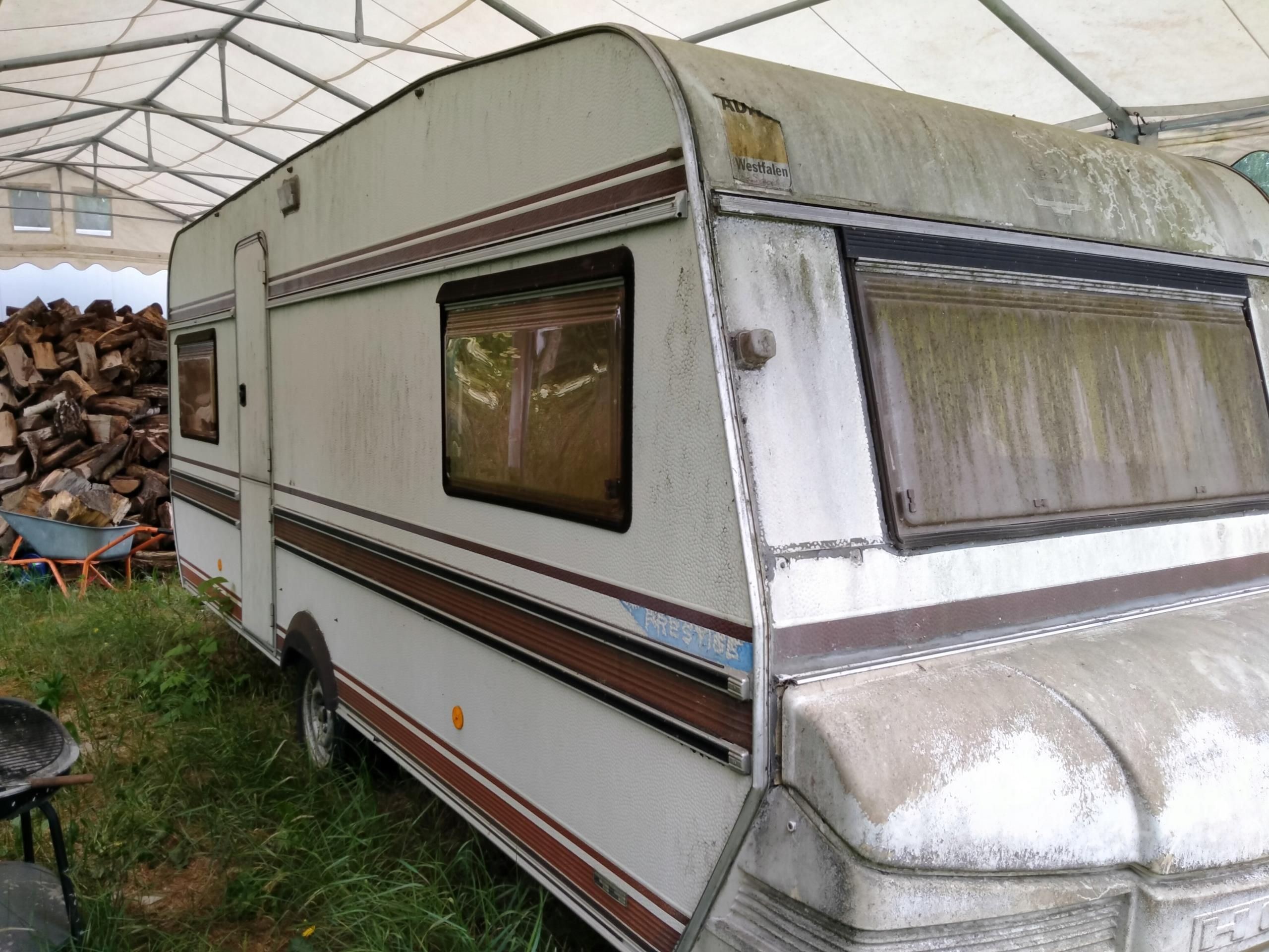 Przyczepa kempingowa Hobby 535 DMC=1200 - Opinie i ceny na Ceneo.pl