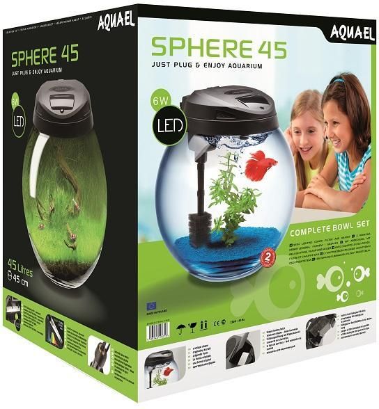 Aquael Zestaw Kula 25L Sphere 37 Akwarium - Ceny i opinie - Ceneo.pl