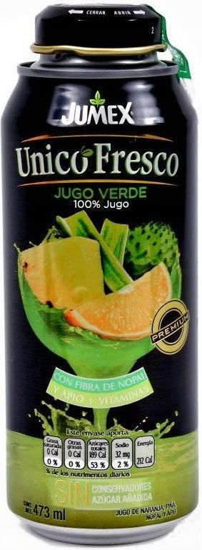 Jumex Unico Fresco Jugo Verde sok 100% 473ml - Ceny i opinie - Ceneo.pl