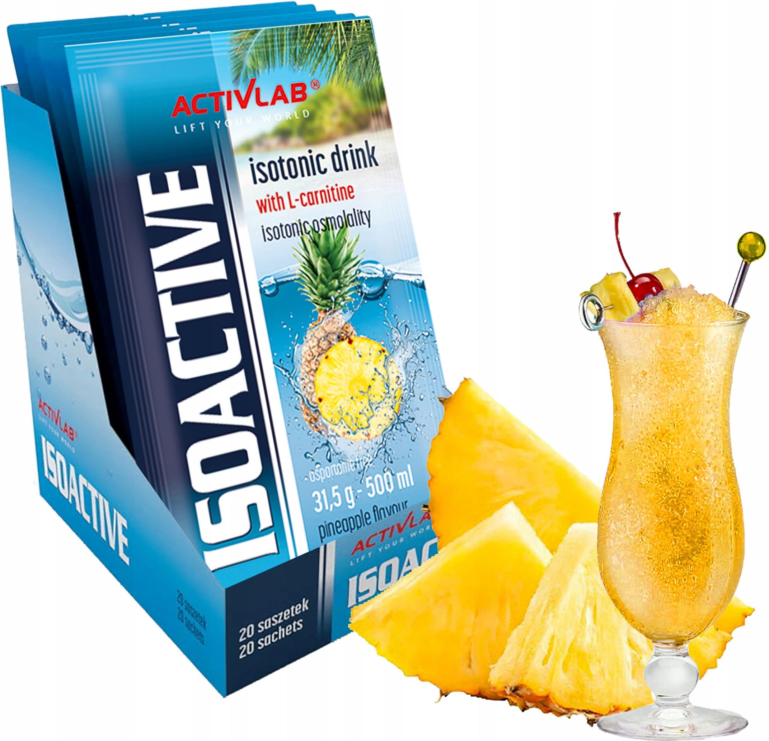 Activlab Iso Active 20X31,5g Napój Izotoniczny Iso - Ceny i opinie ...