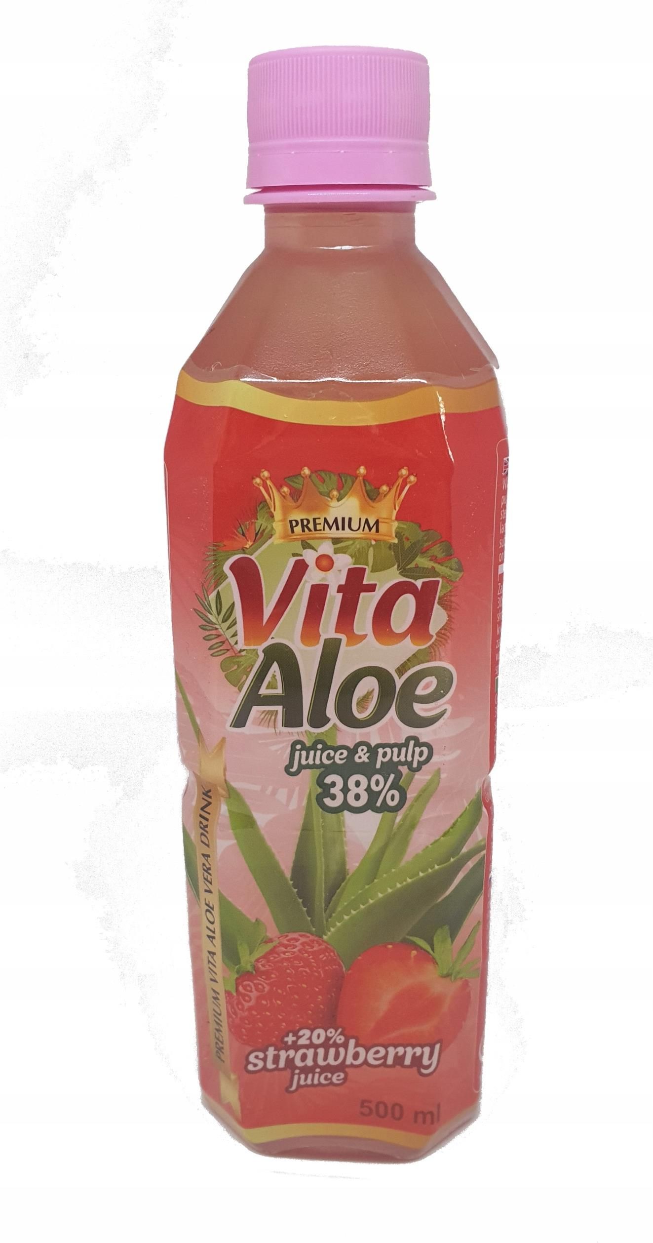 Aloe Vita Napój Aloesowy 500ml. Truskawka - Ceny i opinie - Ceneo.pl