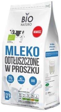 Mleko odtłuszczone w proszku Bio 300 g.-BIO Naturo - Ceny i opinie ...