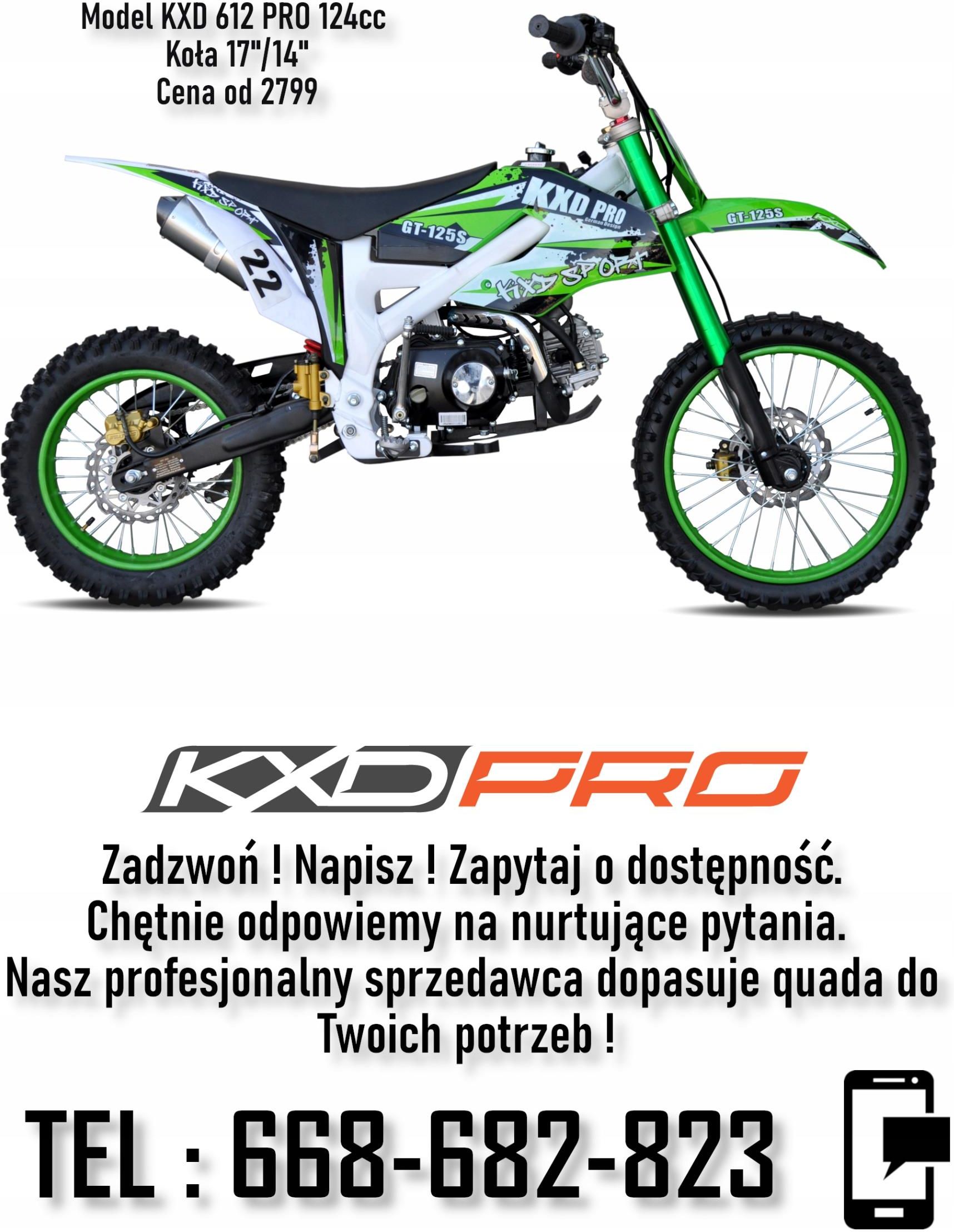 Cross KXD PRO 110 125 model 502C kros średni HIT - Opinie i ceny na ...